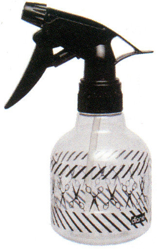 PLASTIC SPRAY BOTTLES SCISSOR/COMB DESIGN 8oz
