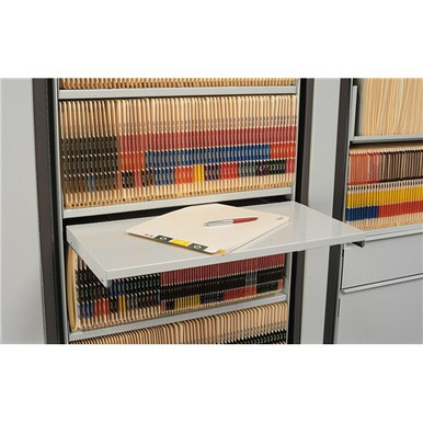 Arc Rotary Pull-Out Reference Shelf | Safco Canada