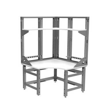 TechWorks Corner Height Adjustable 48" Work Bench | Safco Canada