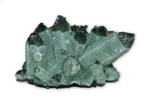 Green Spirit Quartz Cluster 219g - Earth Sea And Stone