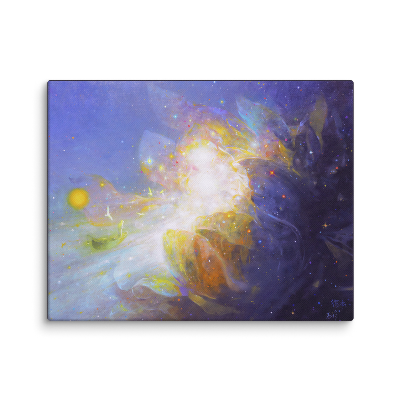 Bokbon – Return to the Source Unframed Canvas Print – Al Choi Energy Art