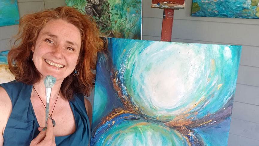 Flow and Light: The Art of Karina Woldt - Change Your Energy