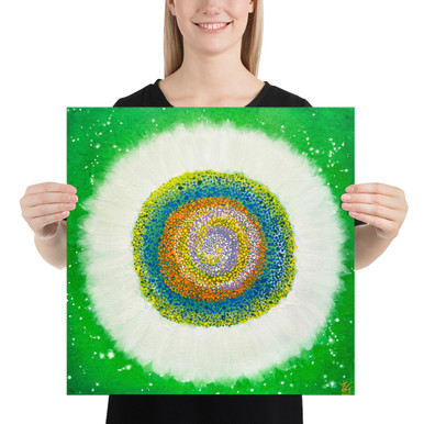 Jisu Han Energy Art Flower of the Universe #2 | Art Print - Change Your ...