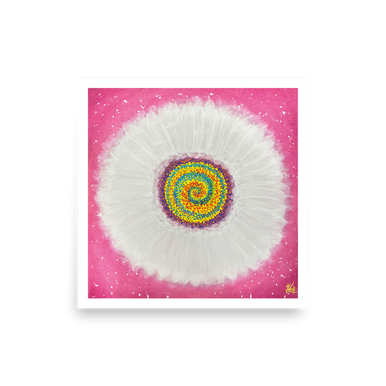 Jisu Han Energy Art Flower of the Universe #3 | Art Print - Change Your ...