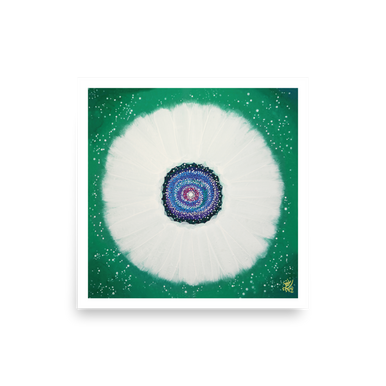 Jisu Han Energy Art Flower of the Universe #14 | Art Print - Change ...