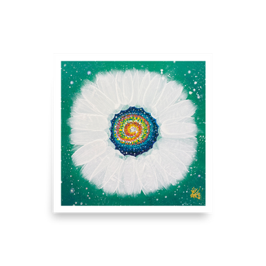 Jisu Han Energy Art Flower of the Universe #19 | Art Print - Change ...