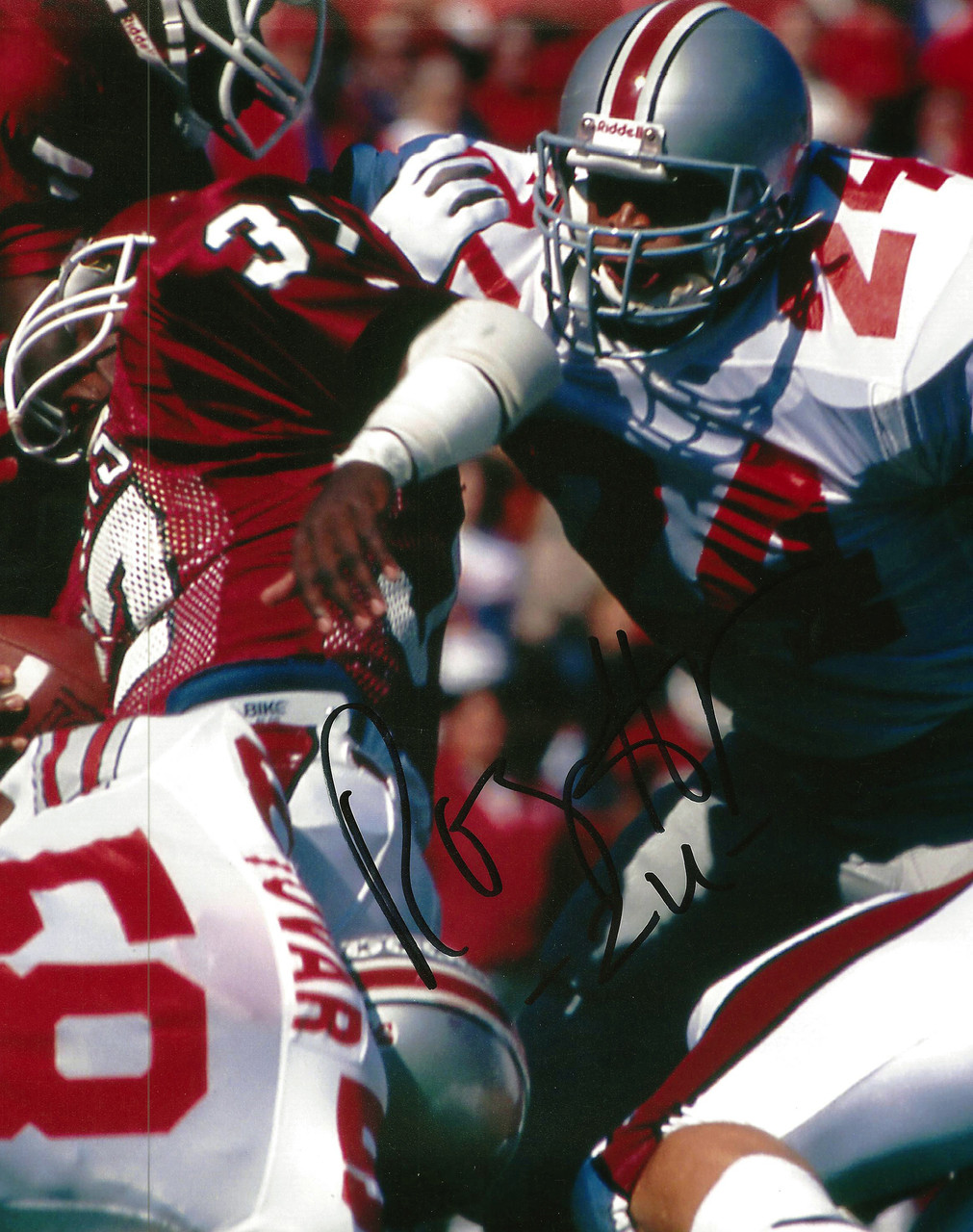 Roger Harper OSU 8-2 8x10 Autographed Photo - Certified Authentic
