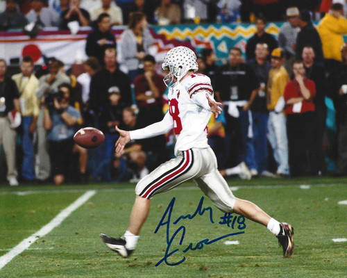 Andy Groom OSU 8-4 8x10 Autographed Photo - Certified Authentic