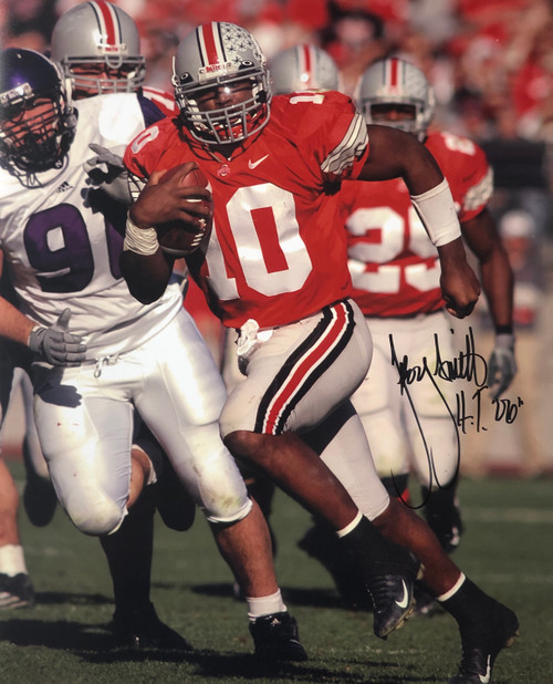 Troy Smith Ohio State Buckeyes 16-15 16x20 Autographed Photo ...