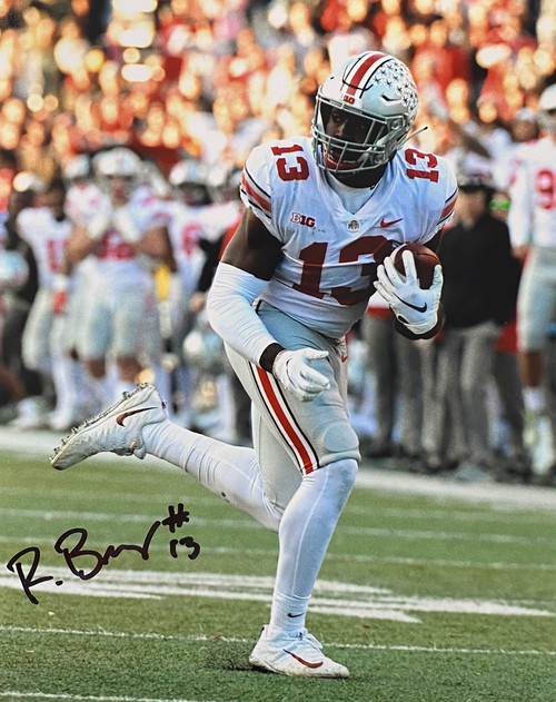 Rashod Berry Ohio State Buckeyes 8-2 8x10 Autographed Photo - Certified ...