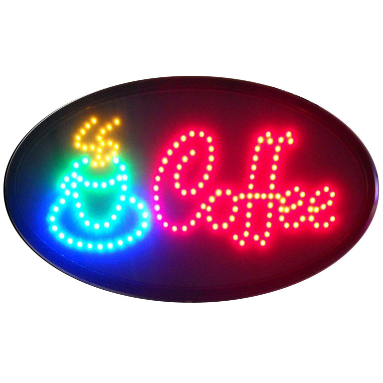 Coffee LED Sign - eFamilyFun