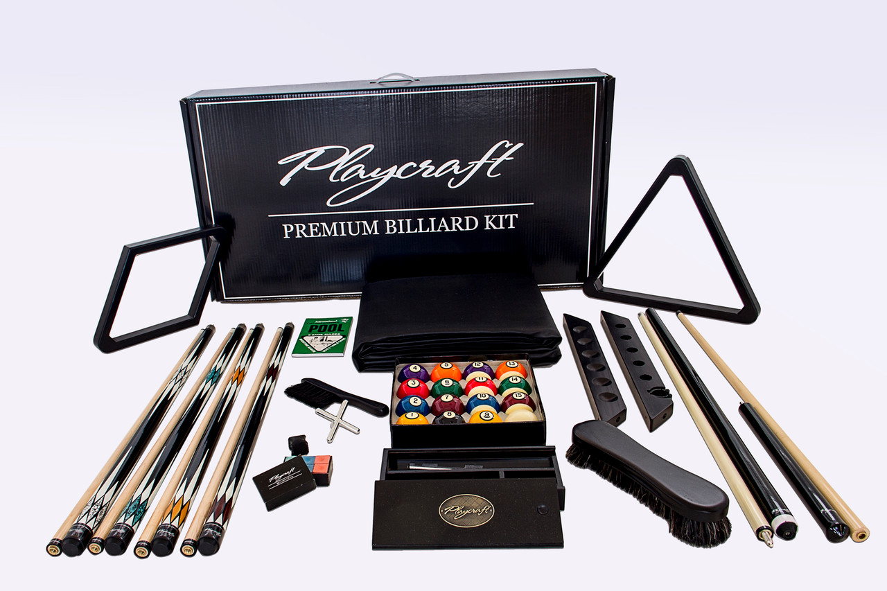 Playcraft Premium Billiard Playing Equipment Set - eFamilyFun