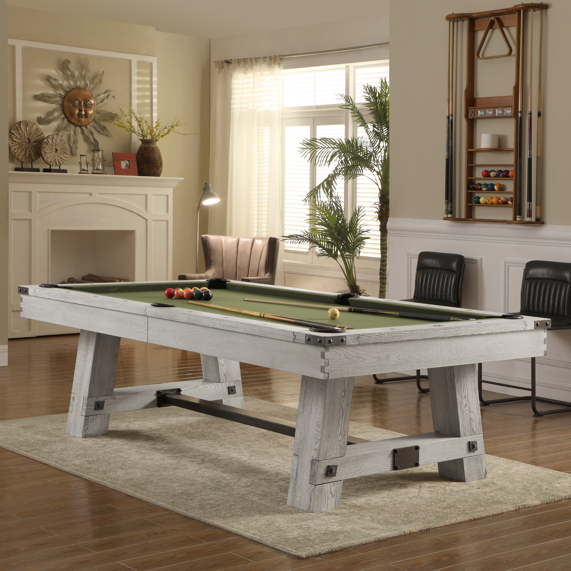 Playcraft Yukon River Slate Pool Table, Weathered Fieldstone - eFamilyFun