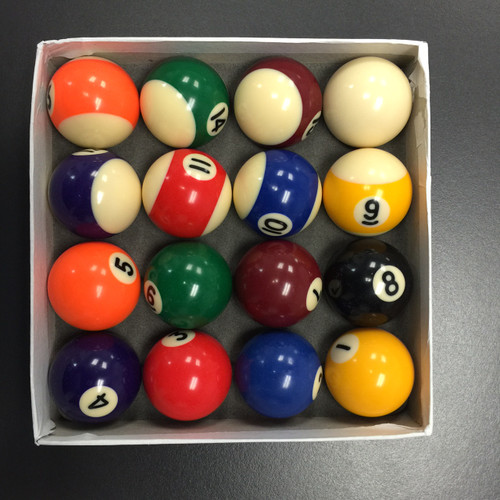 Mini Pool Ball Set For Playcraft Sport Bank Shot Pool Table - eFamilyFun