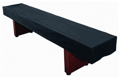Shuffleboard Cover Deluxe Black PU Leather 33" For Pro Style Tables ...