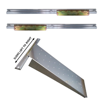 Aluminum Trailer Ramps | 36" Dual with Ultra Track System - Pit Pal ...