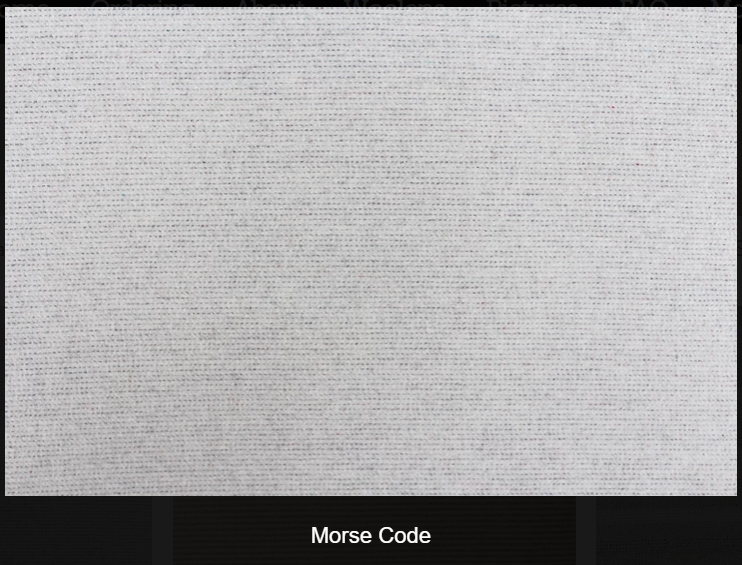 Morse Code Woolen Fabric - Traditional Primitives