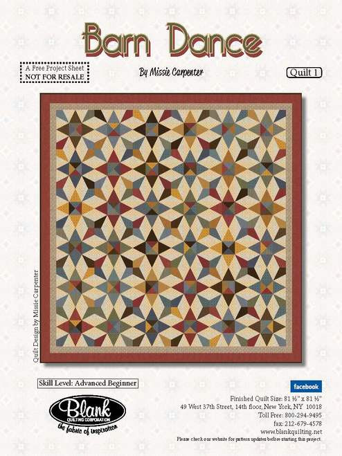 Free Pattern Using Barn Dance Fabric Collection, link below ...