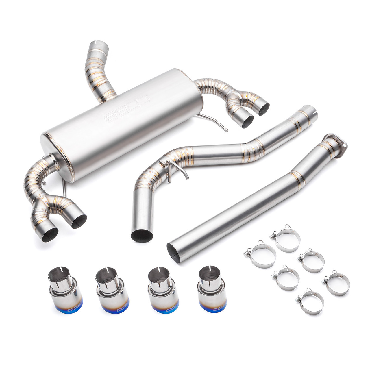 Cobb Tuning Titanium Exhaust System (Hatch Only) Subaru WRX 2011-2014 ...