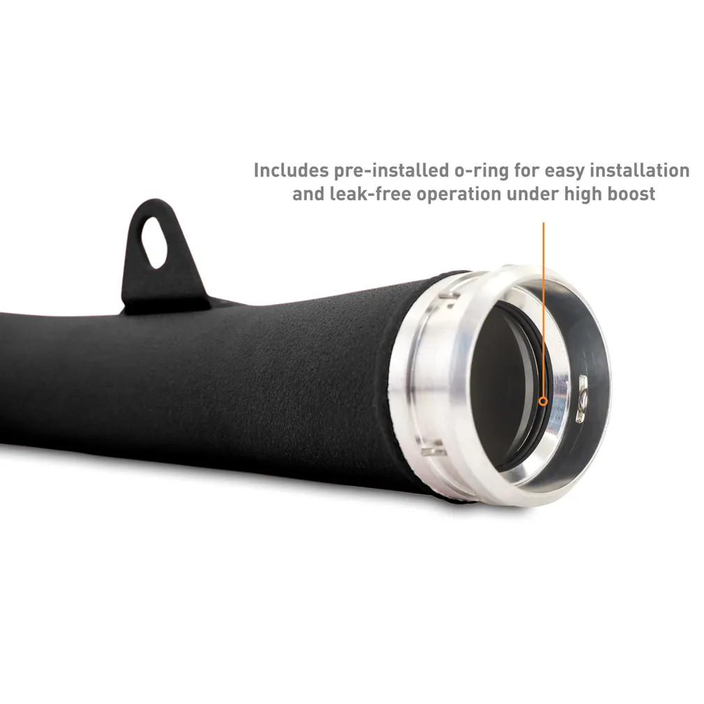 Mishimoto Top Mount Intercooler and Pipe Kit BLACK w/ BLACK PIPE Subaru ...