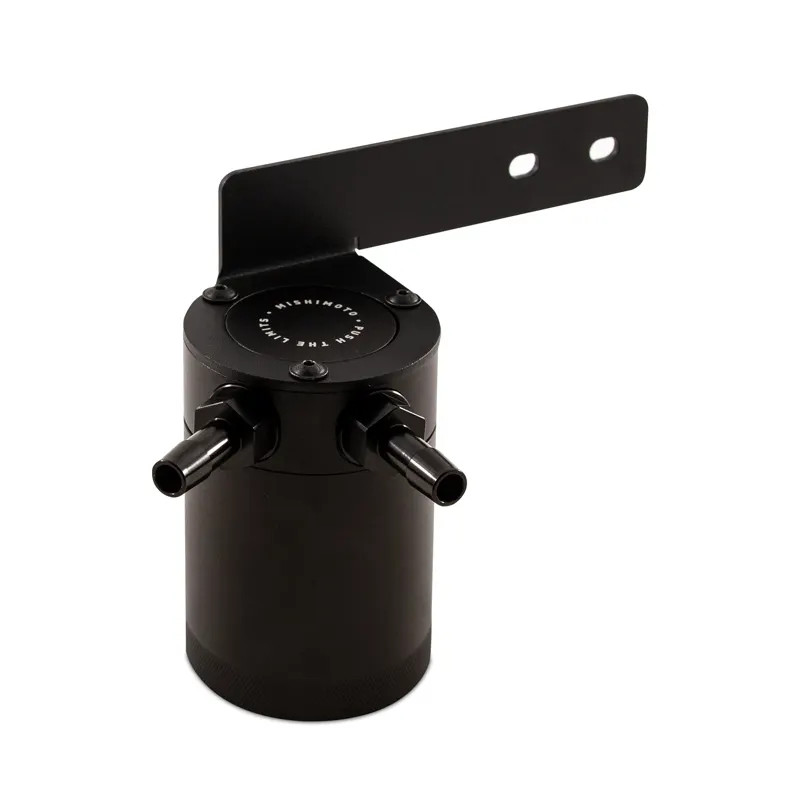 Mishimoto Baffled Oil Catch Can PCV Side BLACK BRACKET Honda Civic Type ...