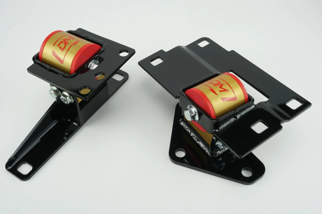 Damond Motorsports Side Mount Combo GOLD w/ RED BUSHINGS | RACE Ford ...
