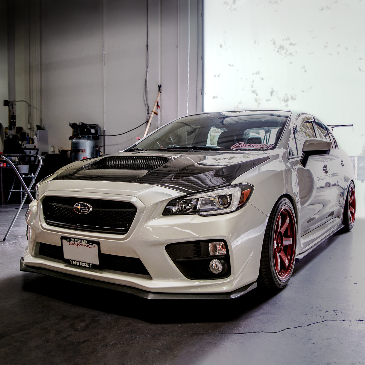 Seibon OE-Style Carbon Fiber Hood Subaru WRX | STI 2015-2021 ...