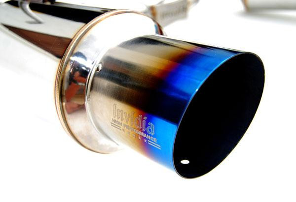 Invidia N1 Dual Cat Back Exhaust Titanium Tip Subaru Hatchback WRX 2011 ...