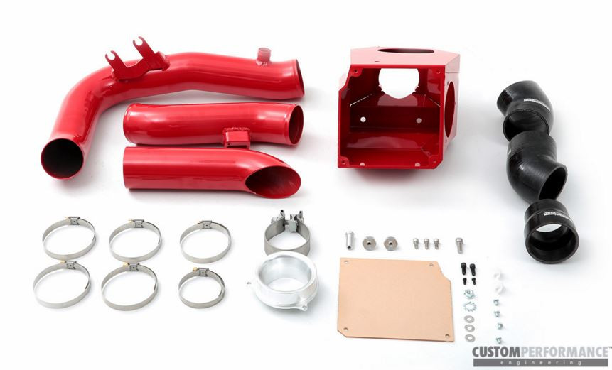 cp-e Alpha Intake RED | DRYFLOW FILTER Ford Fiesta ST 2014-2015 ...