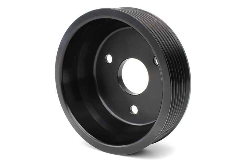 Perrin Water Pump Pulley BLACK Subaru WRX 2015-2017