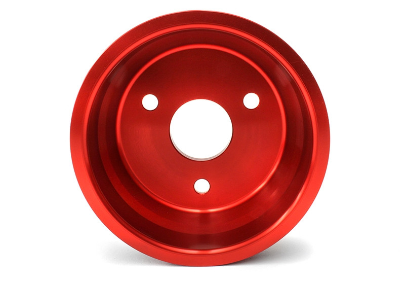 Perrin Water Pump Pulley RED Subaru WRX 2015-2017