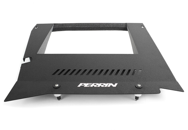 Perrin Intercooler Shroud and Belt Cover Kit BLACK Subaru WRX 2015-2017