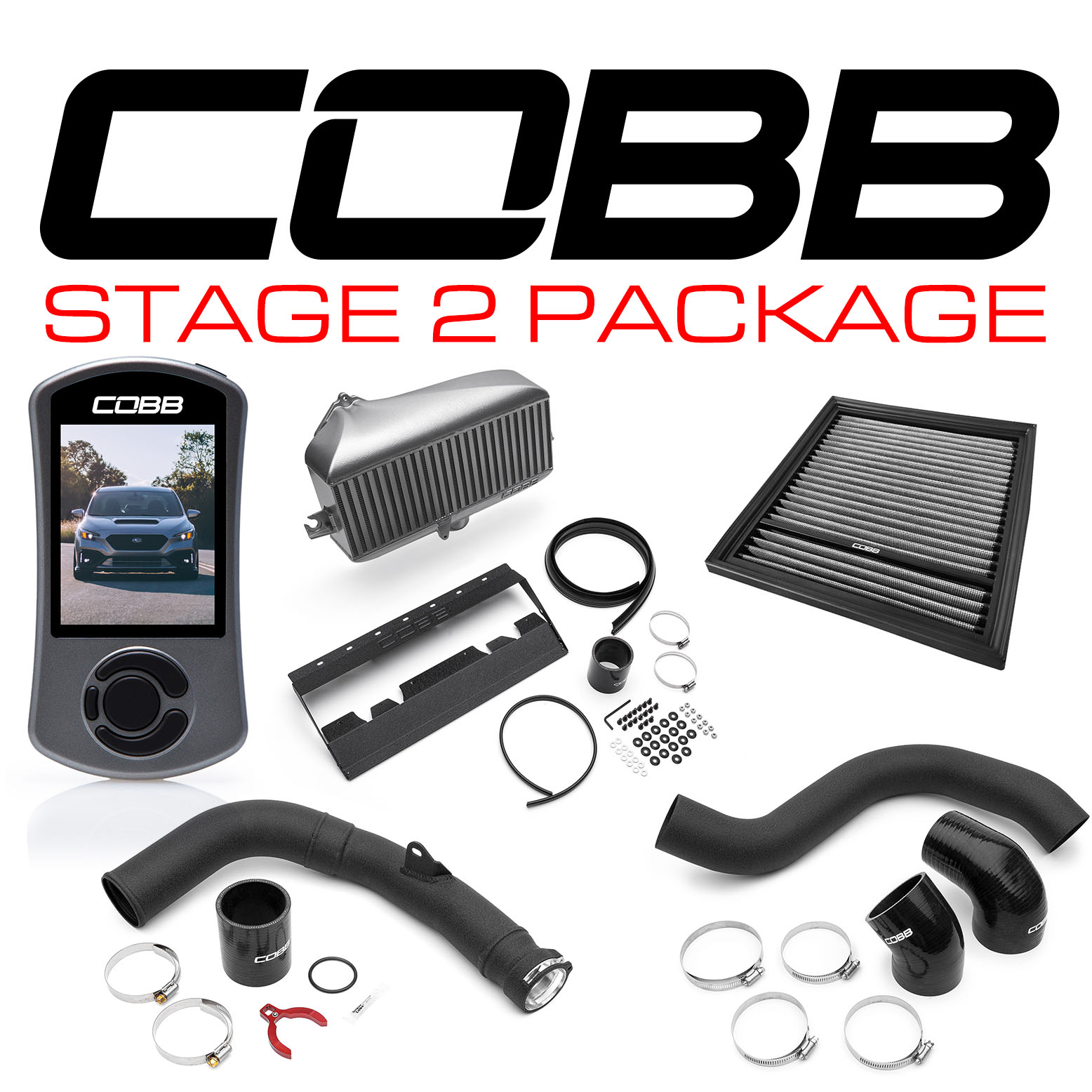 Cobb Tuning Stage 2 Power Package SILVER 6MT Subaru WRX 2022-2023 ...