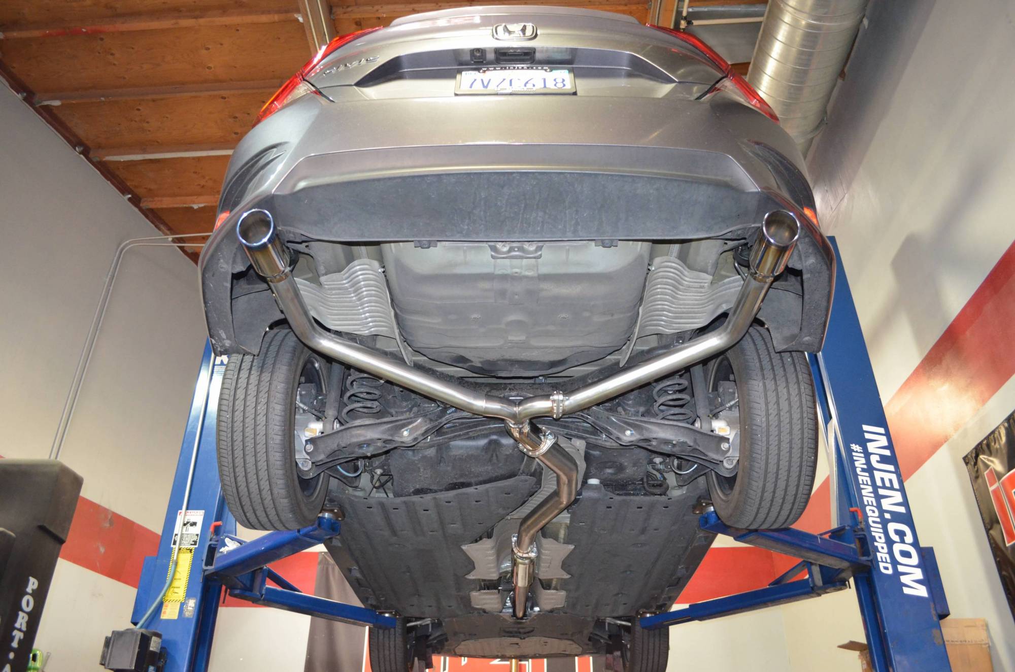 Injen Performance Exhaust System Dual Exit Honda Civic 1.5T Sedan Only ...