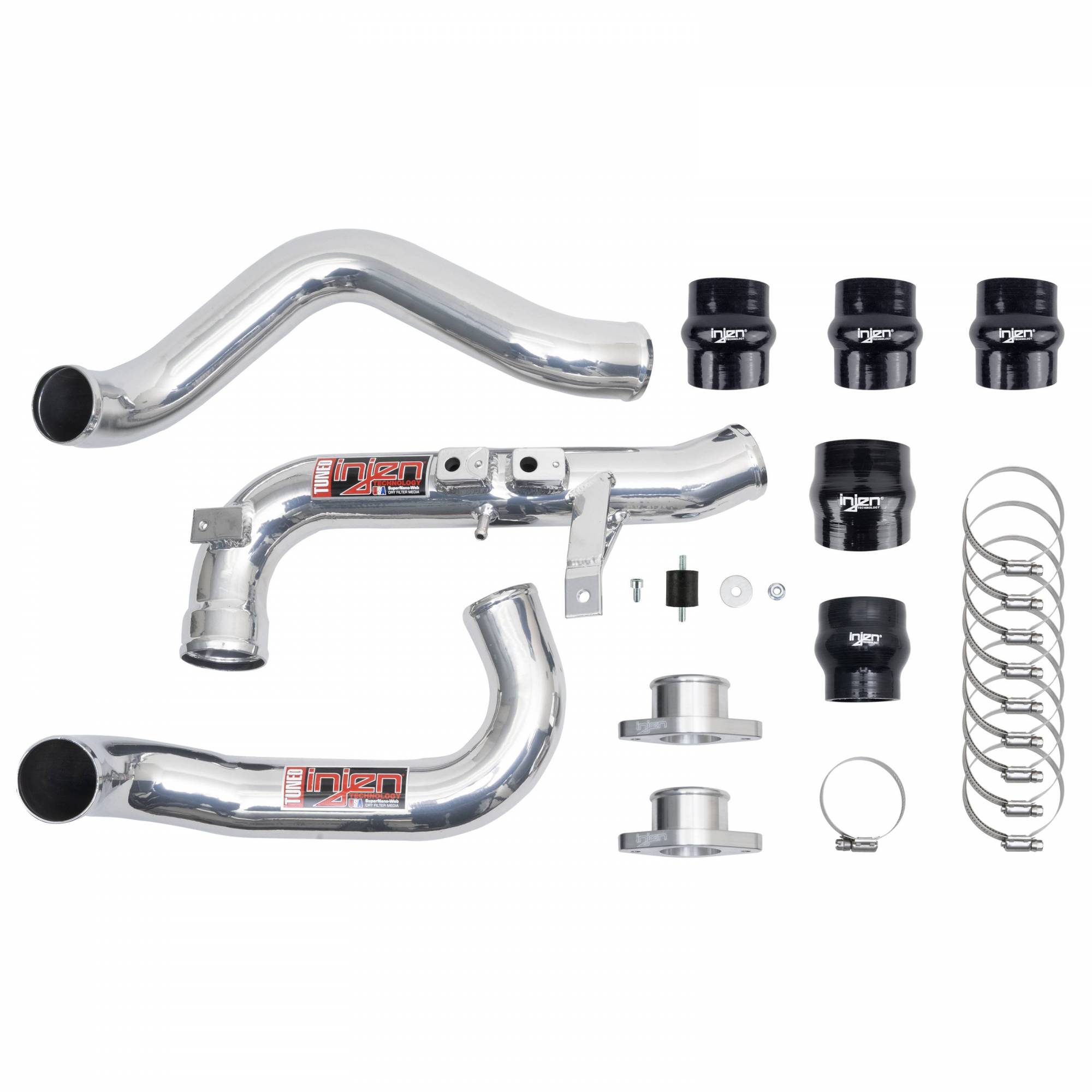 Injen SES Intercooler Piping POLISHED Honda Civic 1.5T ALL 2022-2024 ...