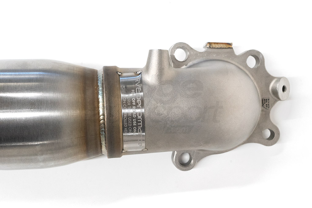 RV6 Performance Catted Downpipe and Front Pipe Combo Honda Civic 1.5T ...