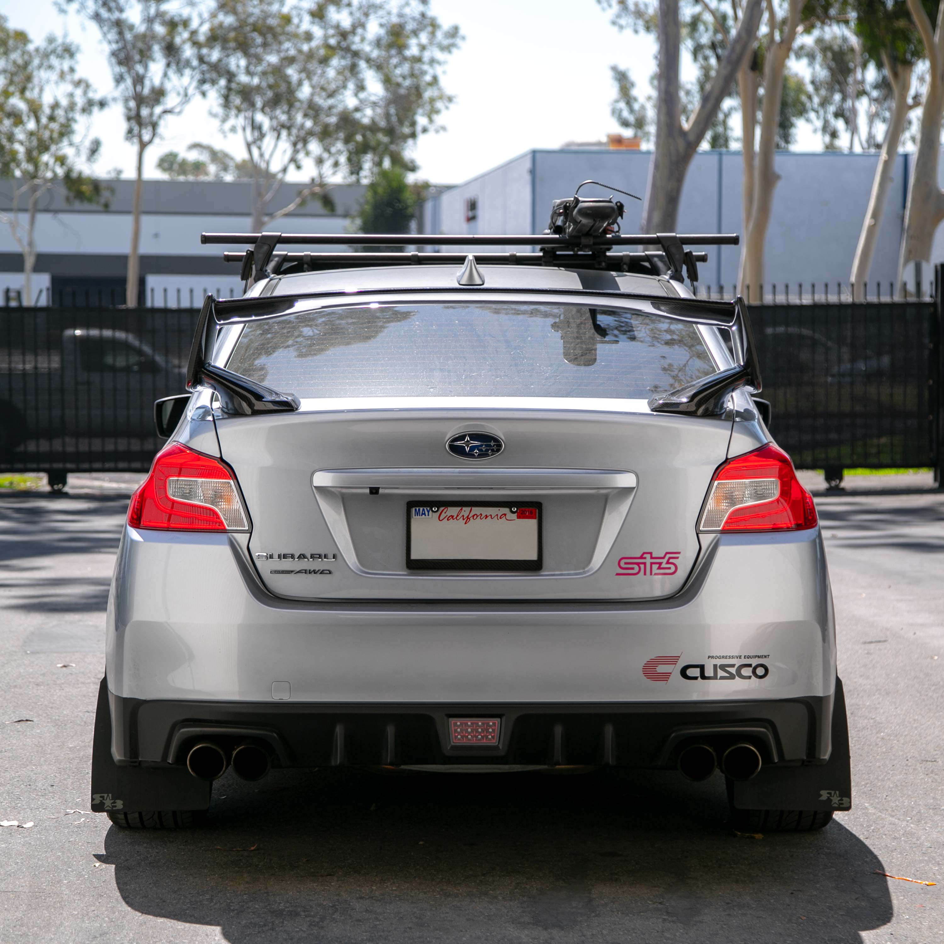 Seibon STI-Style Carbon Fiber Rear Spoiler Subaru WRX | STI 2015-2021 ...