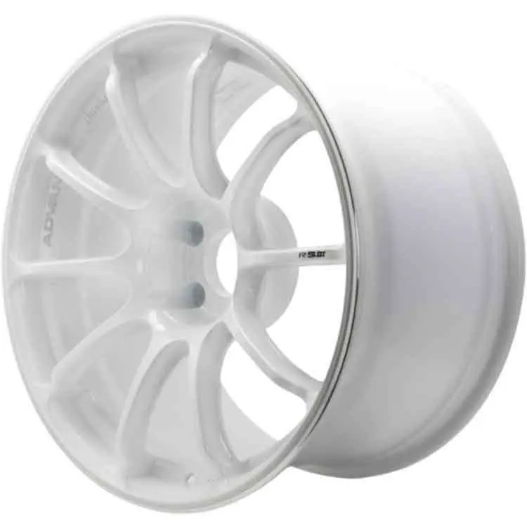 Advan Racing Wheel RSIII | 18X9.0 +53 5-120 | Racing White Metallic ...