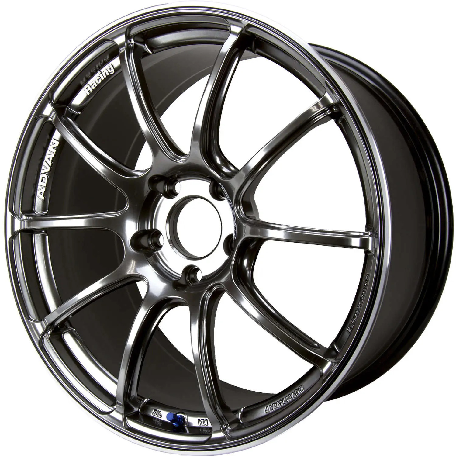 Advan Racing Wheel RZII | 19X9.5 +35 5-120 | Racing Hyper Black & Ring ...