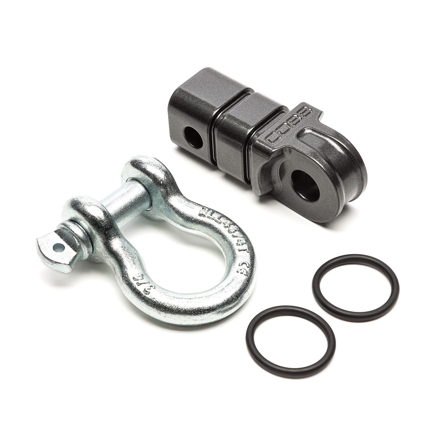 Cobb Tuning 2 Inch Hitch Receiver D-Ring Shackle - EdgeAutosport.com