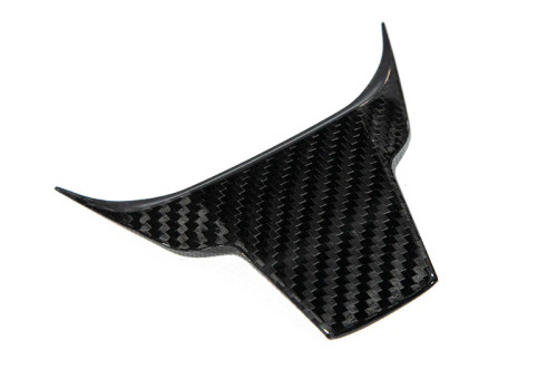 OLM Carbon Fiber Lower Steering Wheel Cover Gloss Finish Honda Civic ...