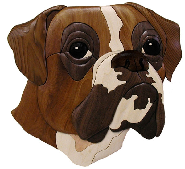 YORKIE HEAD INTARSIA PATTERN - PS Wood Machines