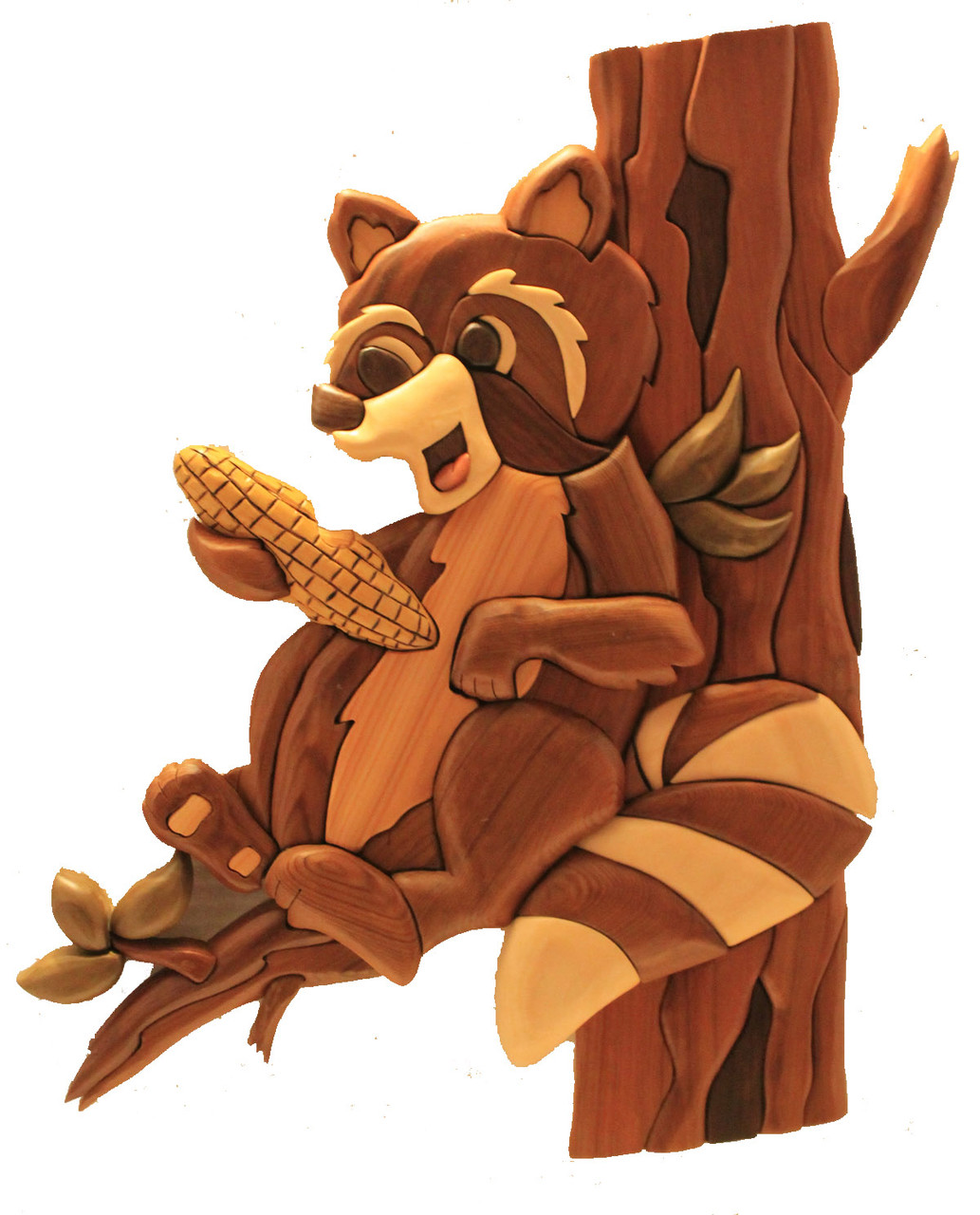 ROCKY RACCOON INTARSIA PATTERN - PS Wood Machines