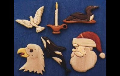 SIX MINIATURES INTARSIA PATTERN - PS Wood Machines