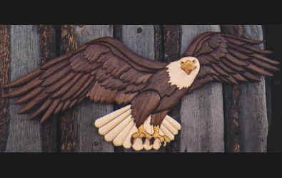 WILD TURKEY INTARSIA PATTERN - PS Wood Machines
