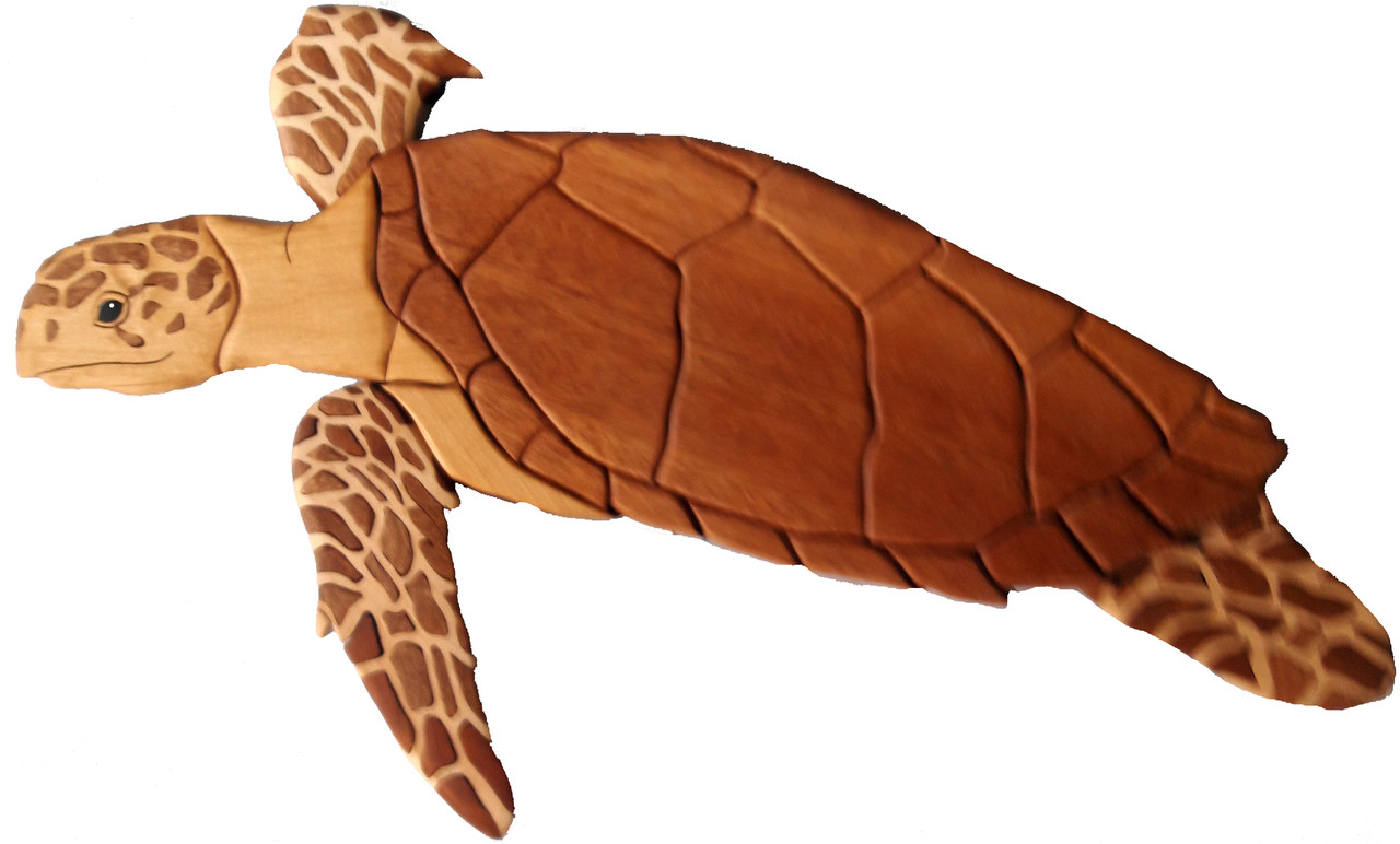 Sea Turtle Intarsia Pattern Ps Wood Machines
