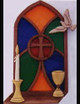 CANDLE IN WINDOW INTARSIA PATTERN - PS Wood Machines