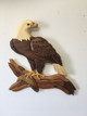 EAGLE WITH FISH INTARSIA PATTERN - PS Wood Machines