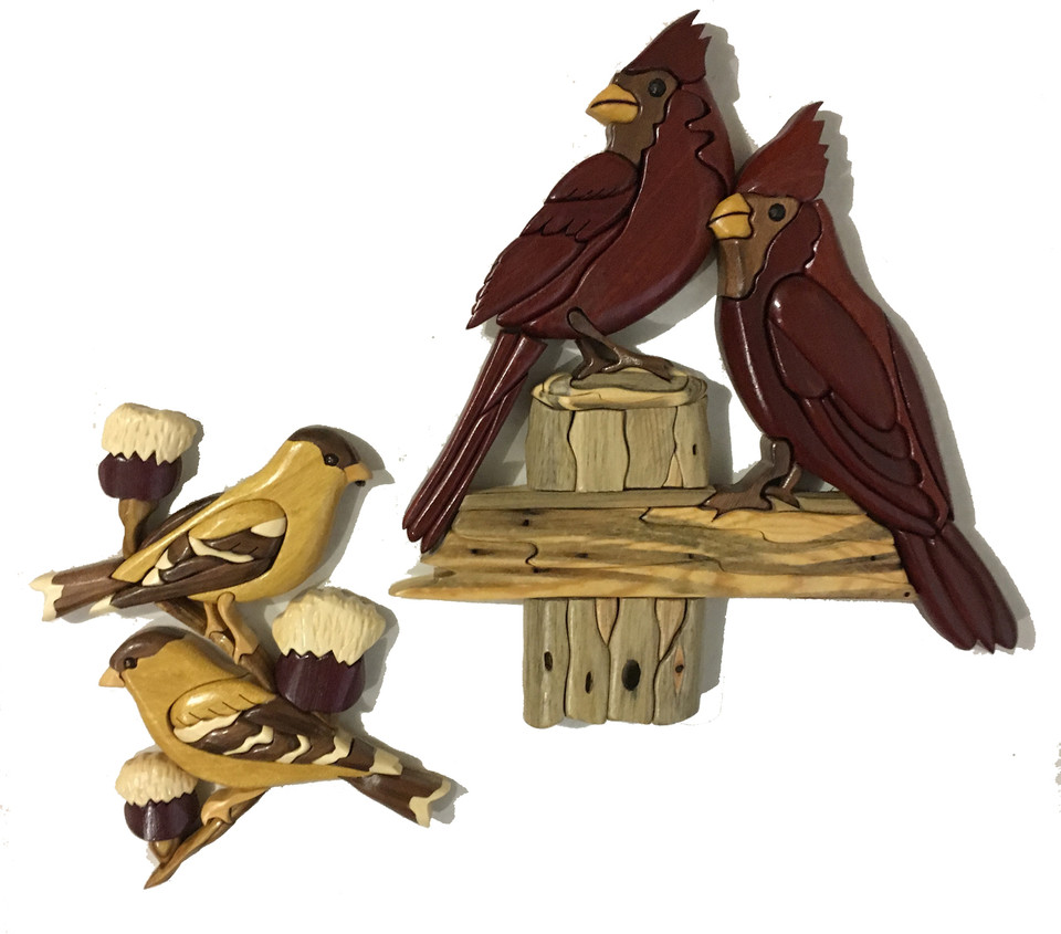 BIRDS Intarsia Pattern - PS Wood Machines
