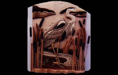HERON INTARSIA PATTERN - PS Wood Machines